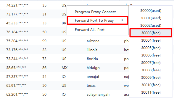 Configuring 922 S5 Proxies Proxy Forwarding Octo Browser Docs 9117